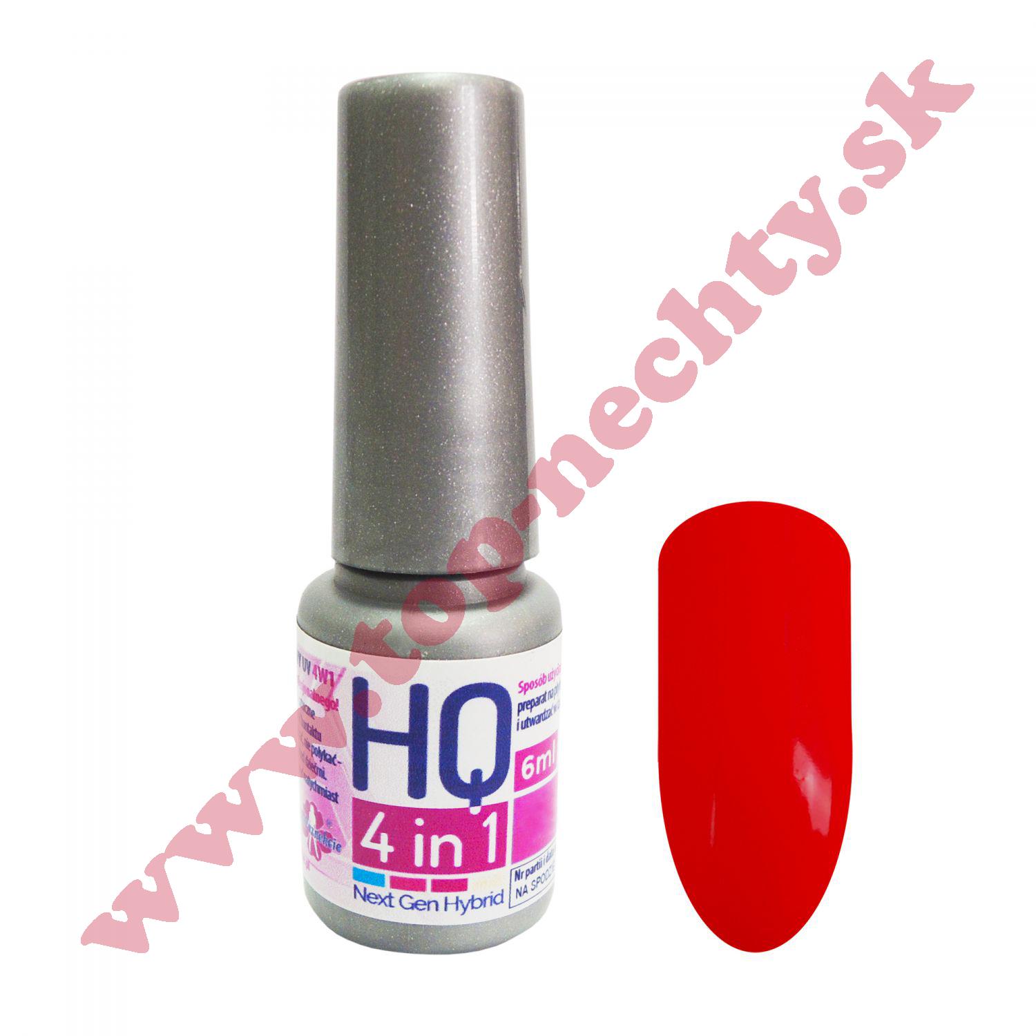 Gél lak 4v1 carmine red 6 ml | Noezon.sk