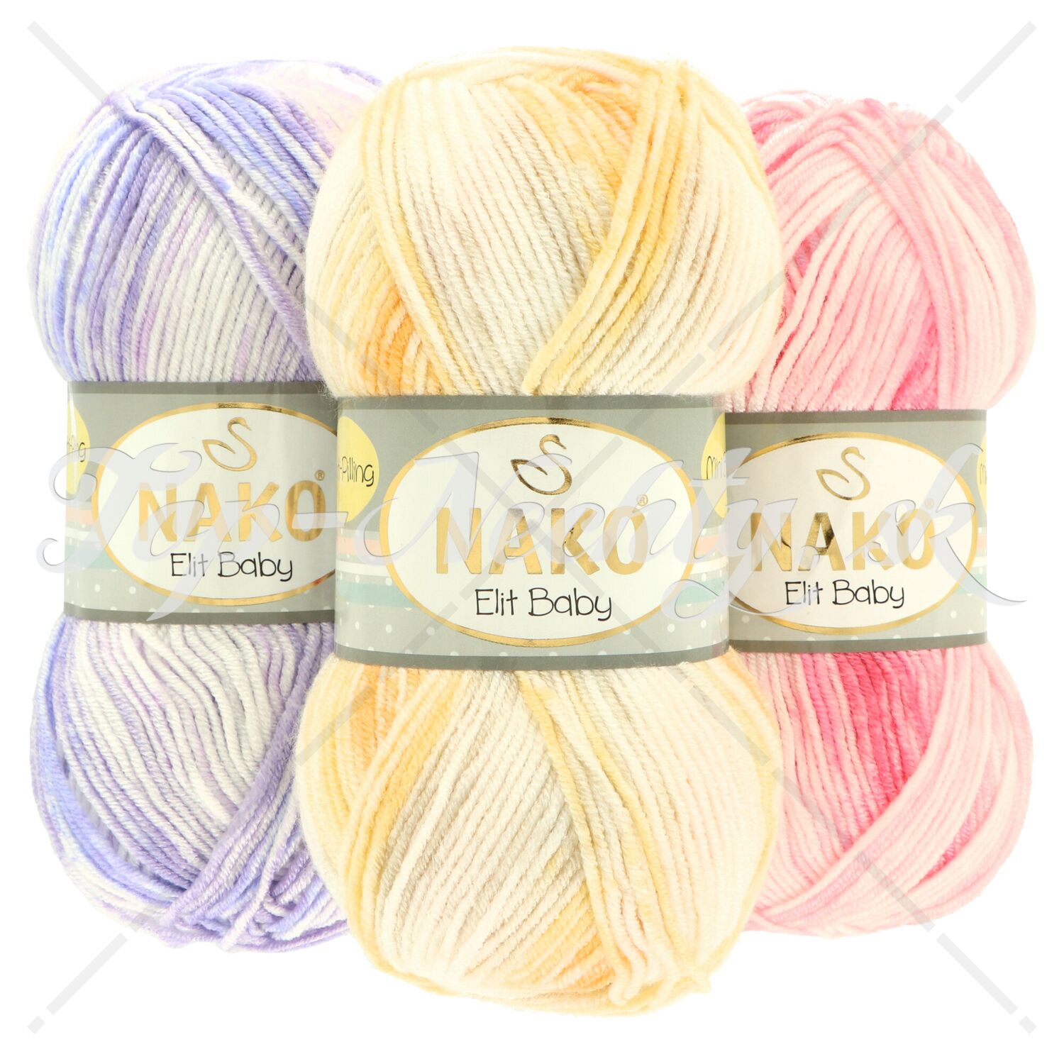 Nako Elit Baby Mini Batik 100g 250m | Noezon.sk