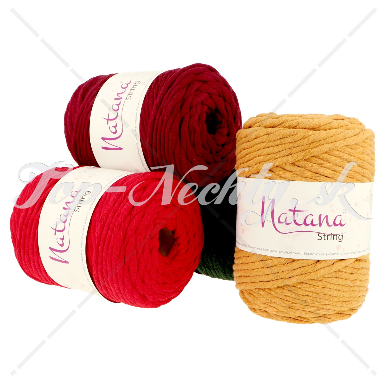 Natana Macrame String 5mm 95m 500g | Noezon.sk