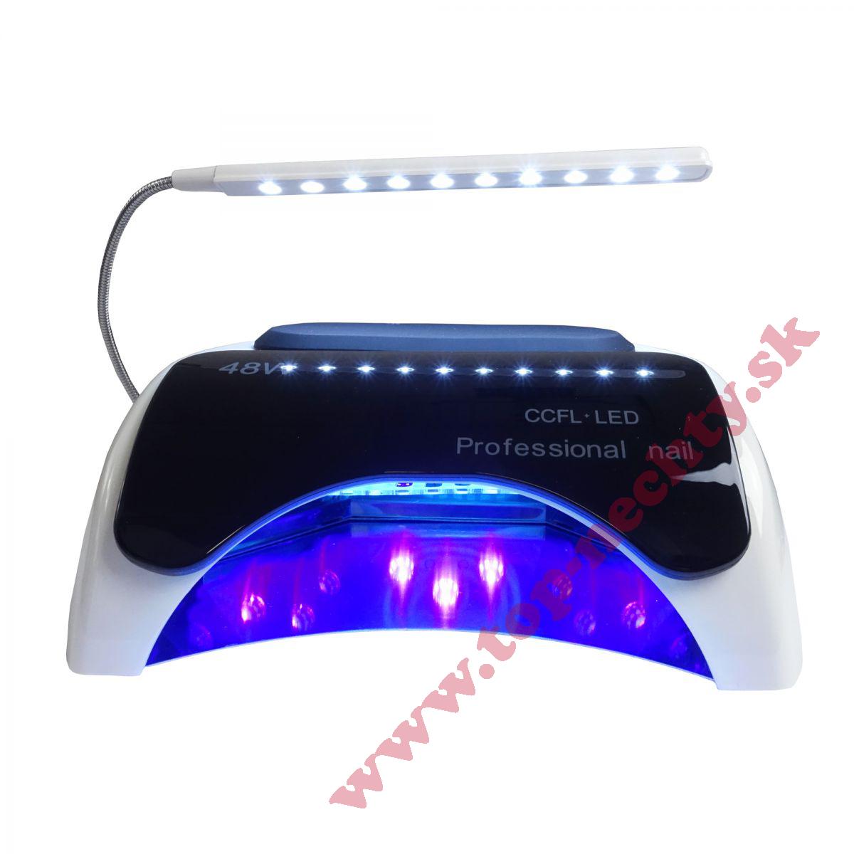 Biela CCFL LED lampa 48W s USB LED svetlom | Noezon.sk