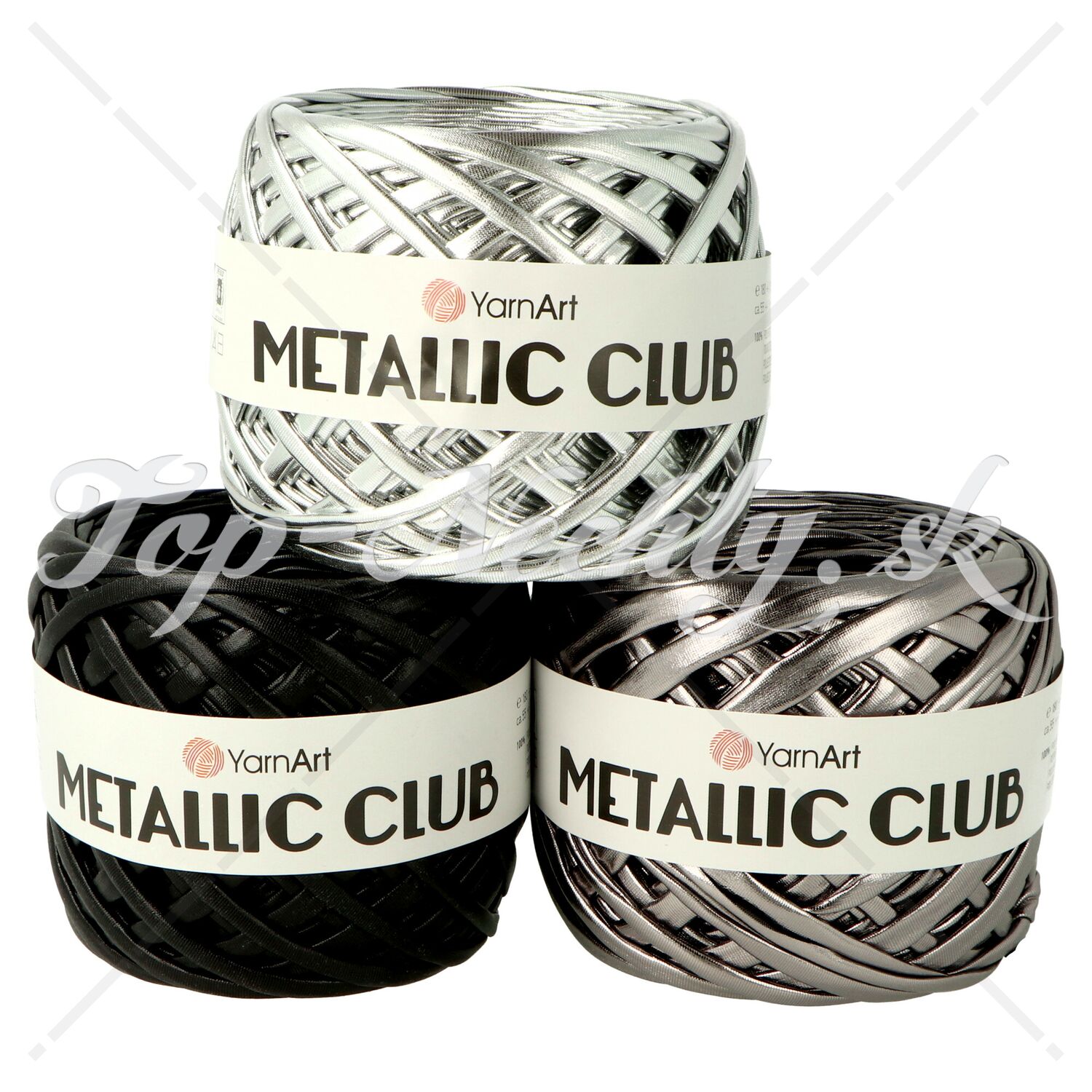 YarnArt Metallic Club 180g 55m | Noezon.sk