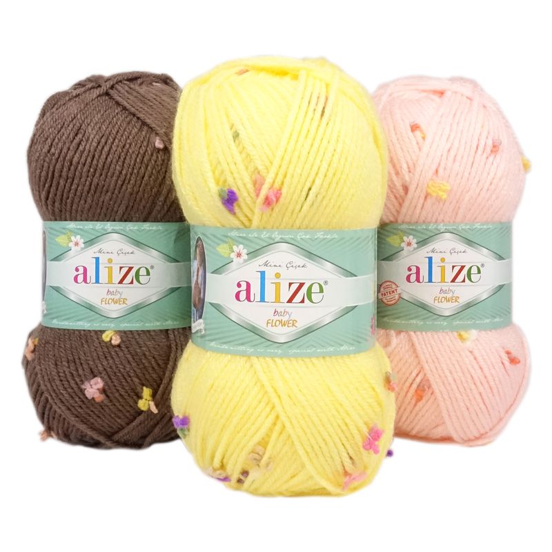 Alize Baby Flower 100g 210m | Noezon.sk