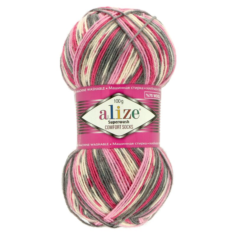 Alize Superwash 100 Comfort Sock 100g 420m | Noezon.sk