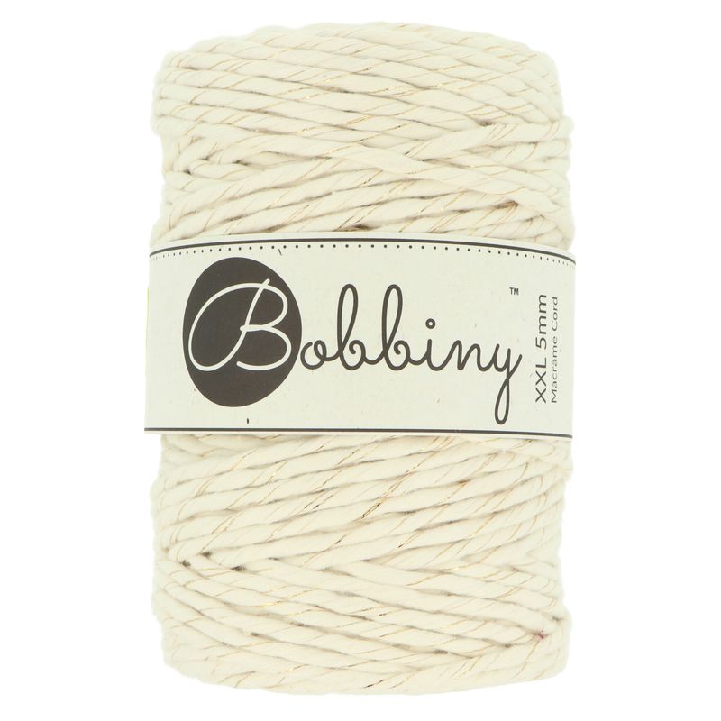 Bobbiny Macrame Cord 5mm 690g 100m | Noezon.sk