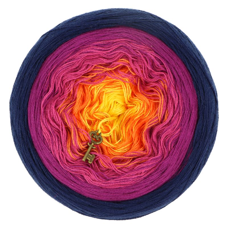 Kokonki dúhové klbká 200g 1000m