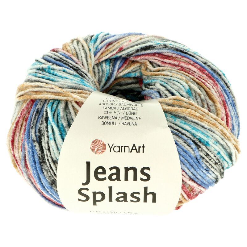 YarnArt Jeans Splash 50g 160m | Noezon.sk